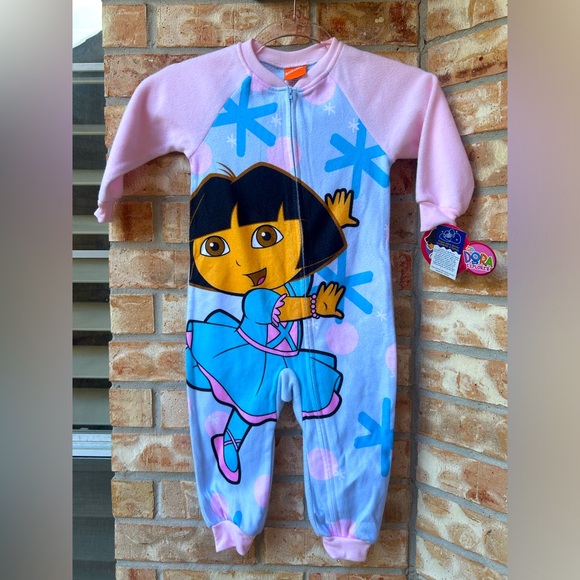 Nickelodeon | Pajamas | New Nick Jr Dora The Explorer Onesie Size 3t ...